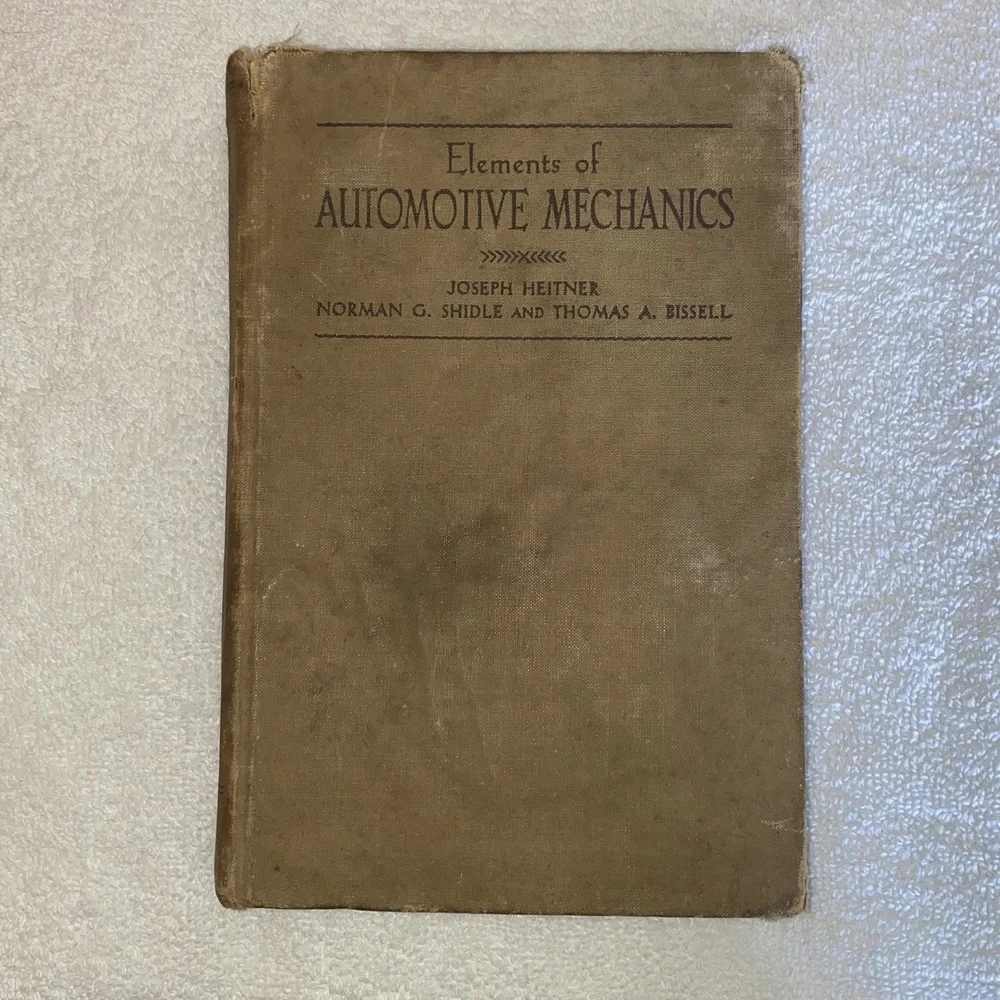Other | Elements Of Automotive Mechanics Joseph Heitner 1943 Port Hope ...